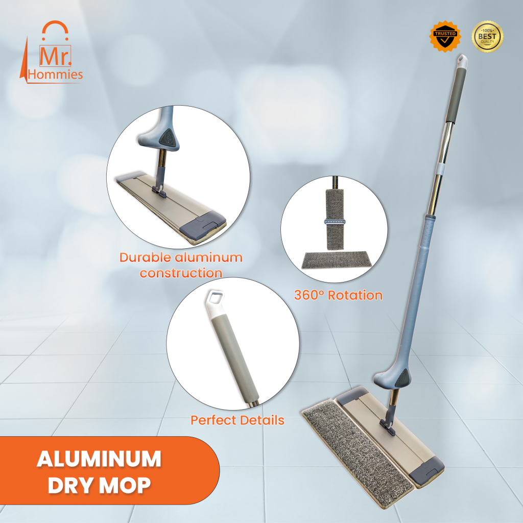 Aluminium Dry Mop Combo - Mr Hommies